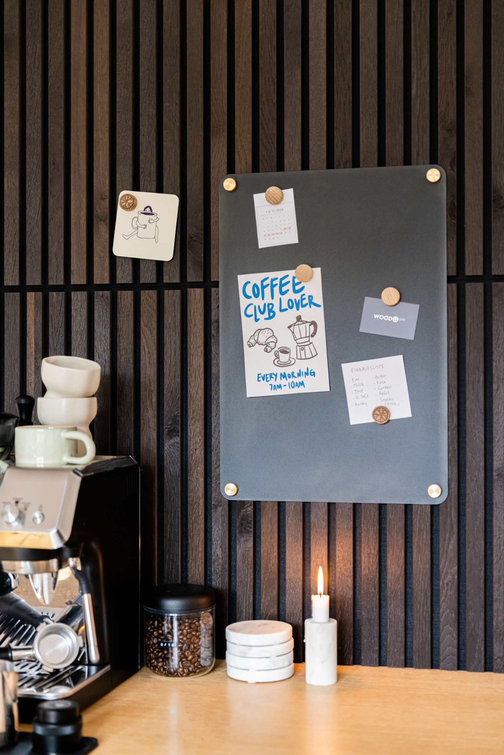 CREATE Magnetic board | For our wooden panels - WoodUpp